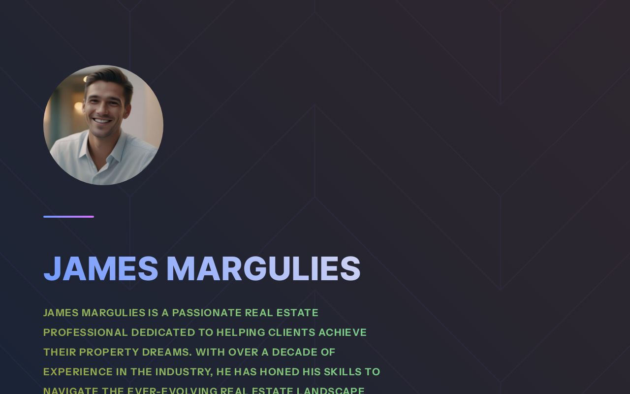 James Margulies | Real Estate Expertise Personified
